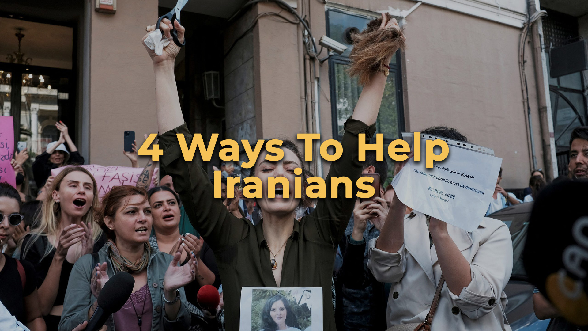 4 Ways To Help Iranian's - Unite & Conquer